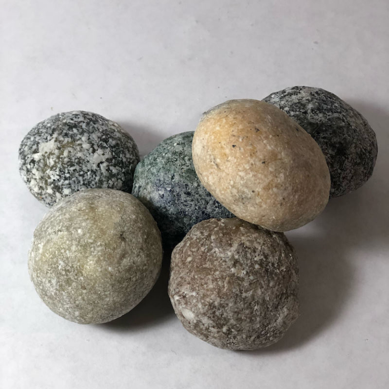 Organic Soap: Salish Sea Clay and Charcoal Pebbles